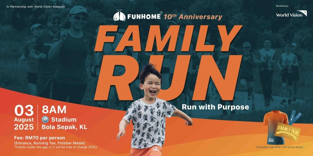 Fun Home 10th Anniversary Family Fun Run - Lesgo.My!