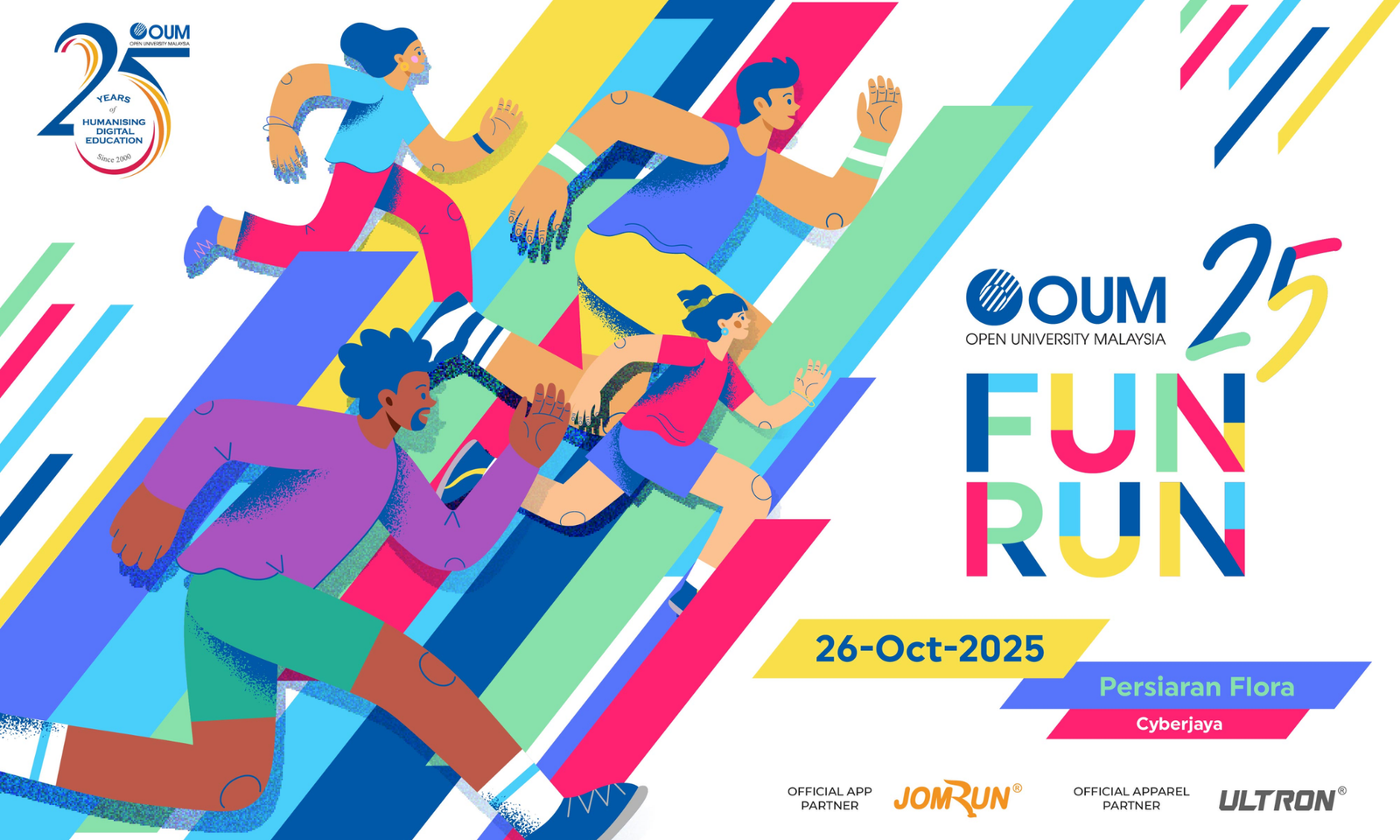 OUM25 Fun Run! - Lesgo.My!