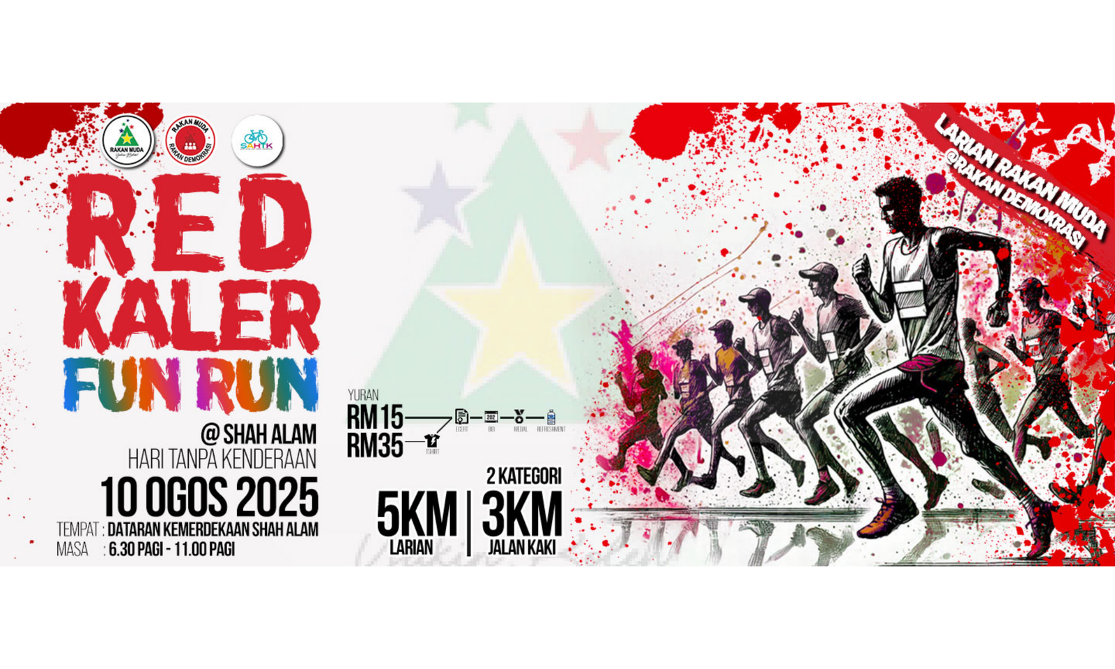 Red Kaler Fun Run - Lesgo.My!