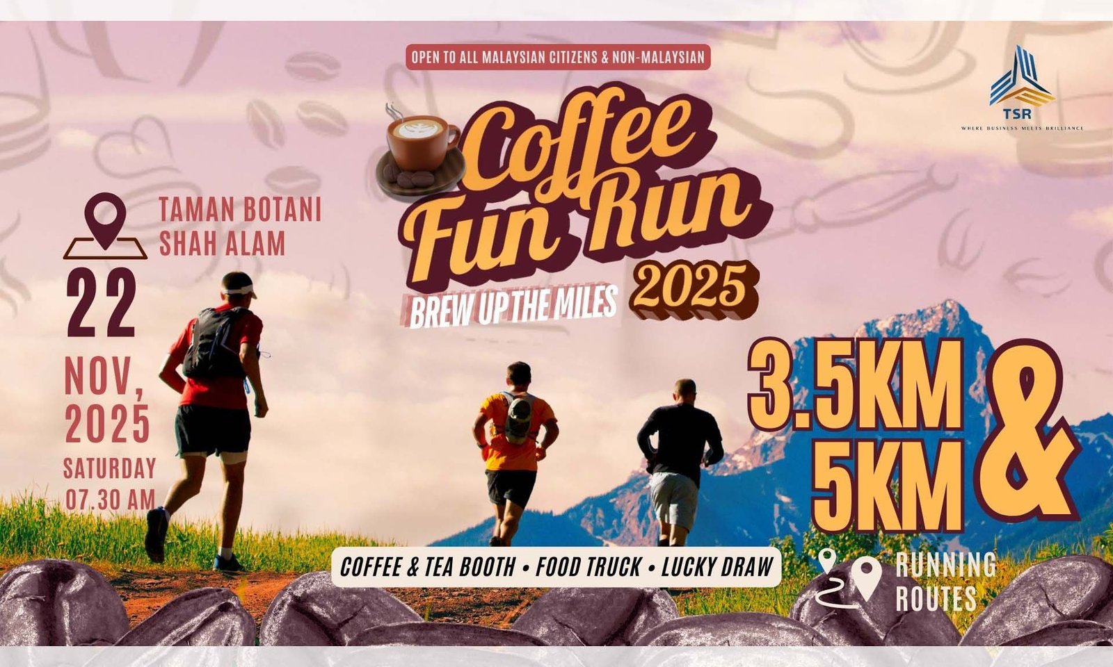 Coffee Fun Run 2025 - Lesgo.My!