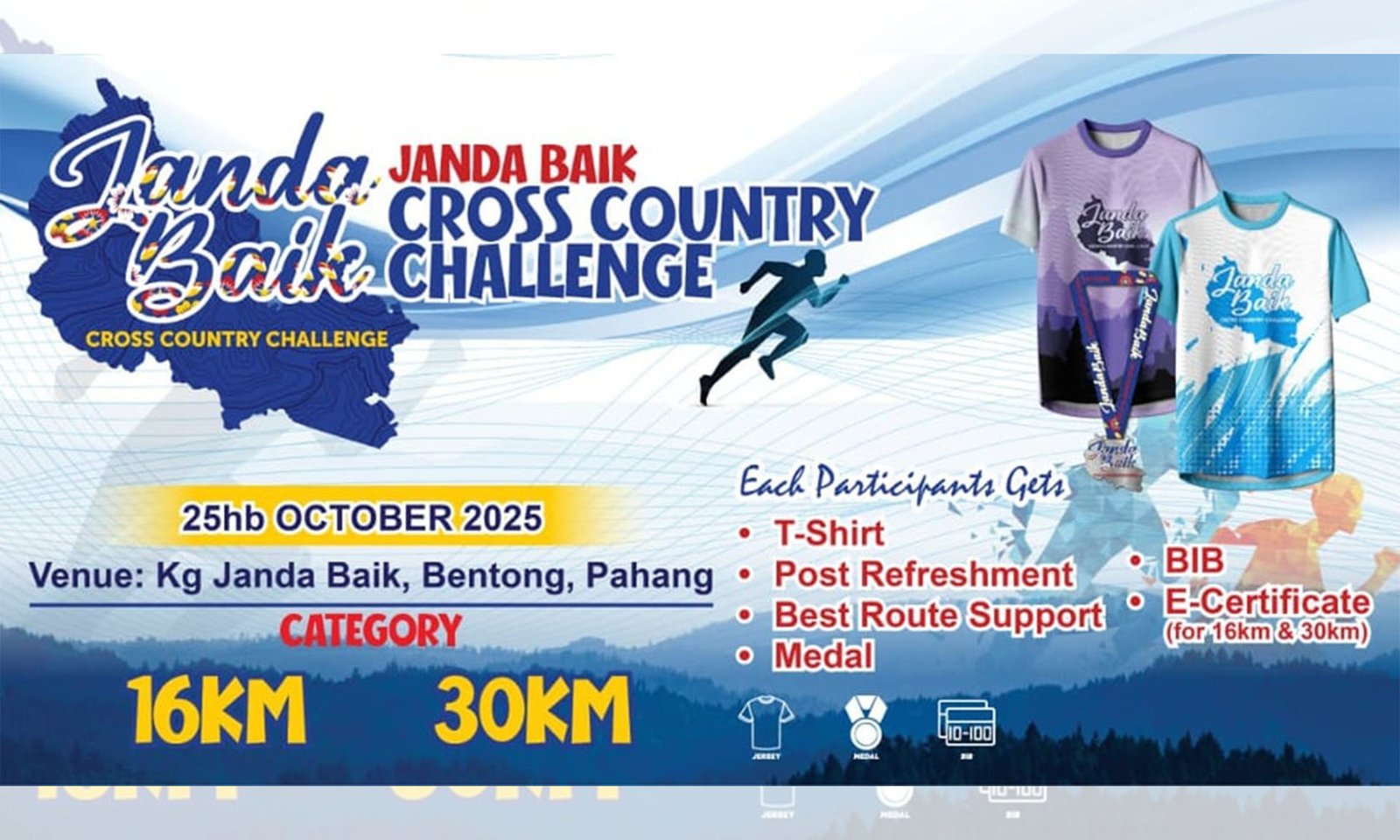 Janda Baik Cross Country Challenge - Lesgo.My!