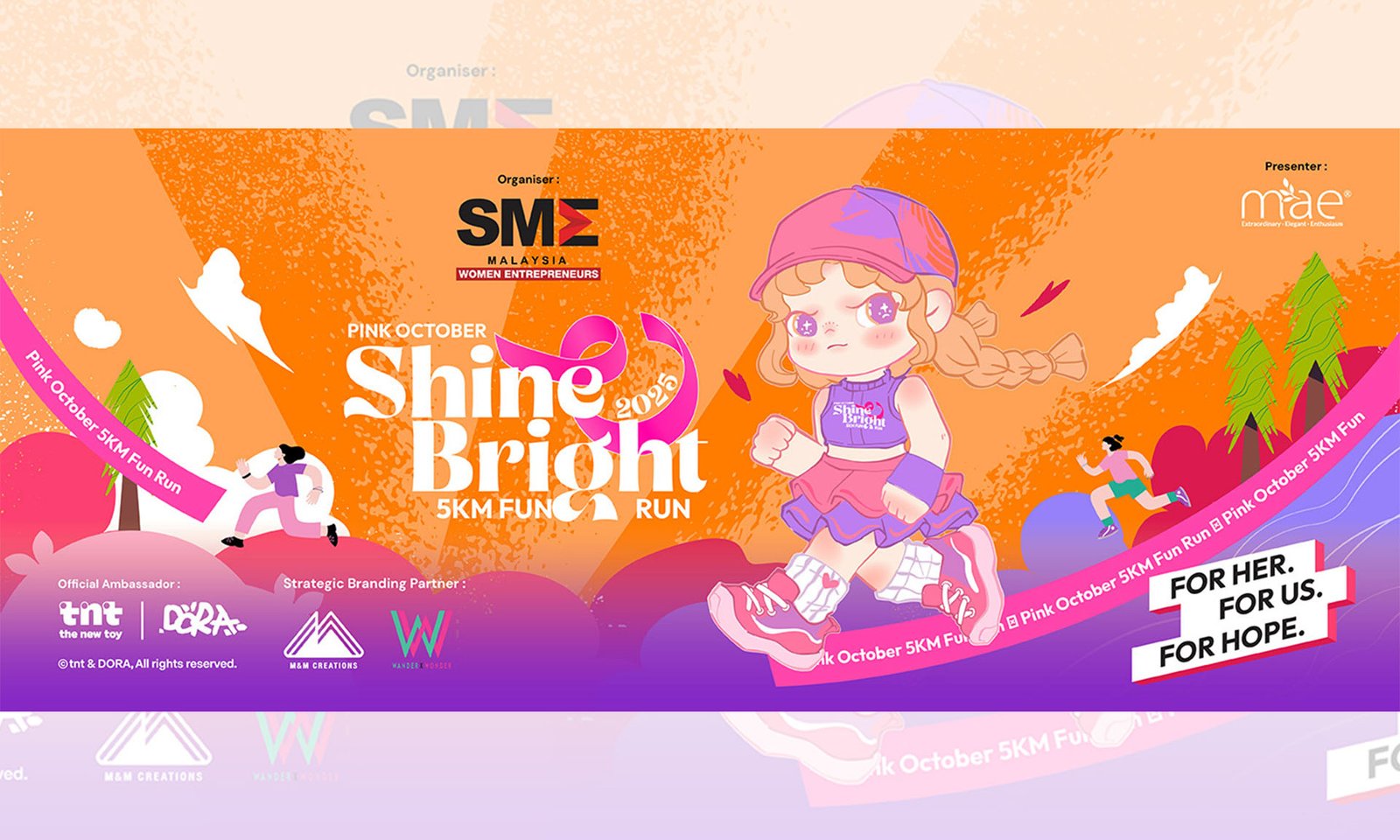 Shine Bright Pink October 5KM Fun Run - Lesgo.My!