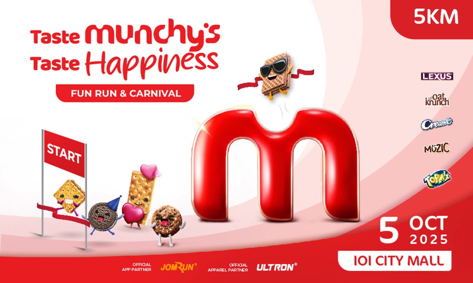 Taste Munchys Taste Happiness Fun Run & Carnival 2025 - Lesgo.My!