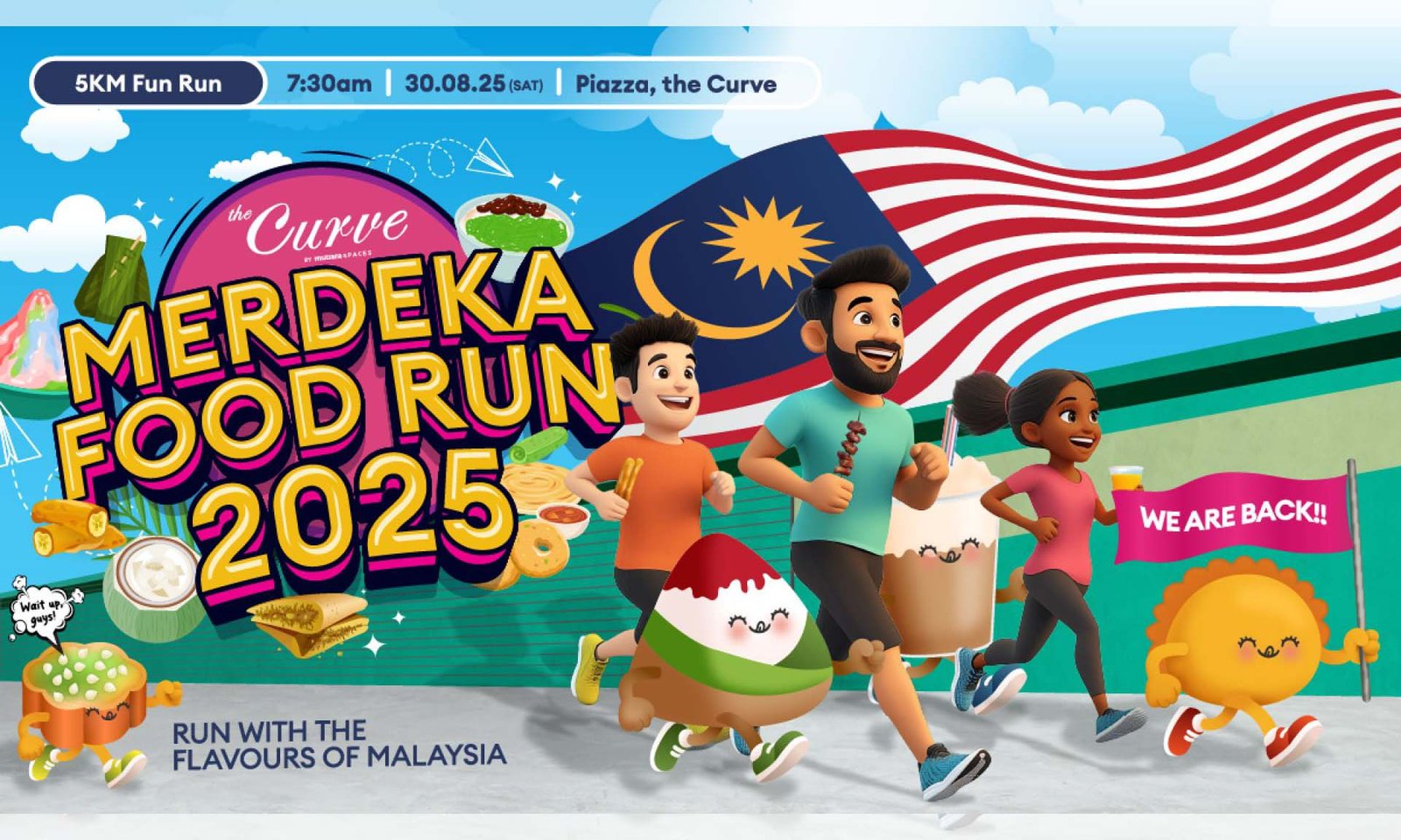 the Curve Merdeka Food Run 2025 - Lesgo.My!