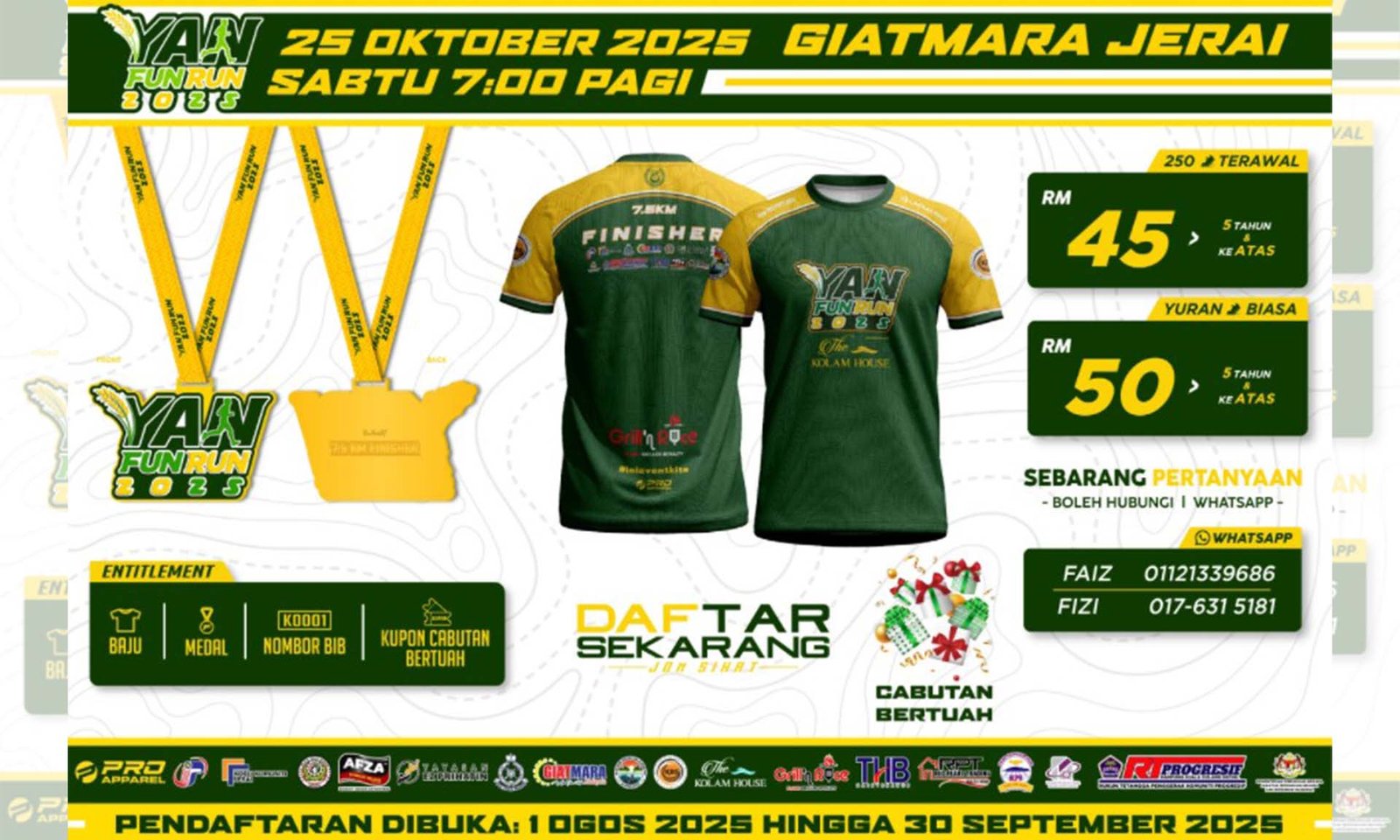 Yan Fun Run 2025 - Lesgo.My!