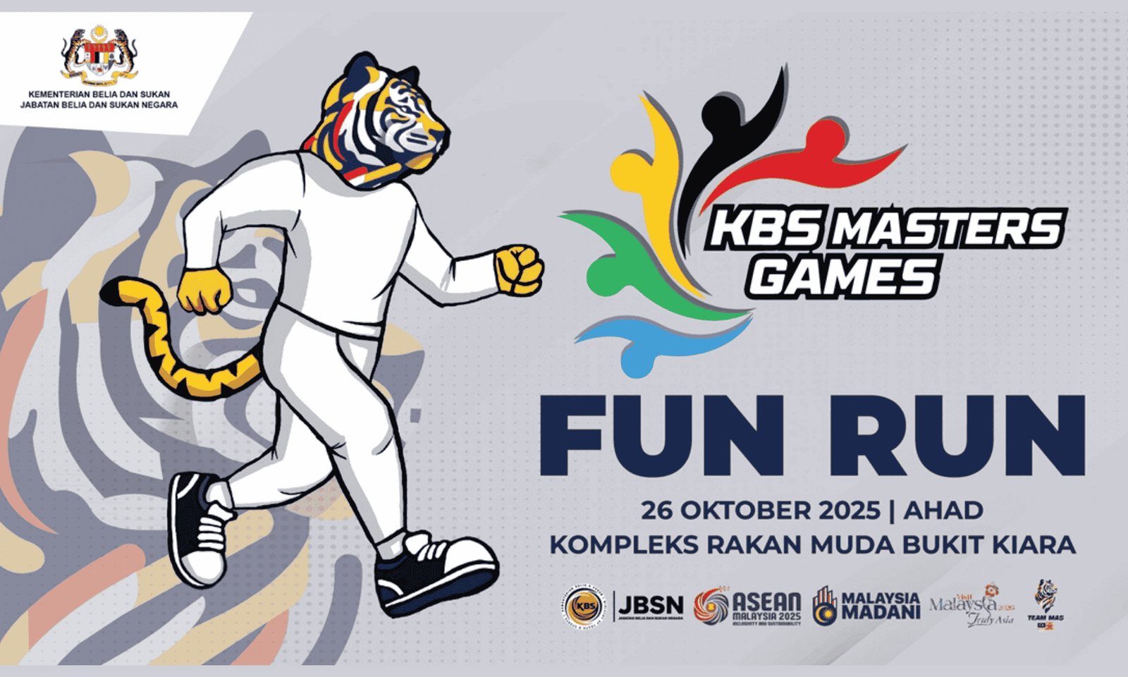 KBS Masters Games Fun Run 2025 | Lesgo.My!